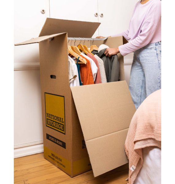 Port a Robe | Clothes Boxes for Storage or Moving | National Storage