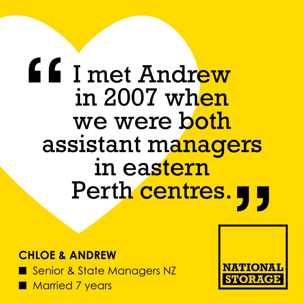 Valentine's Day - Our Workplace Love Stories - National Storage Australia
