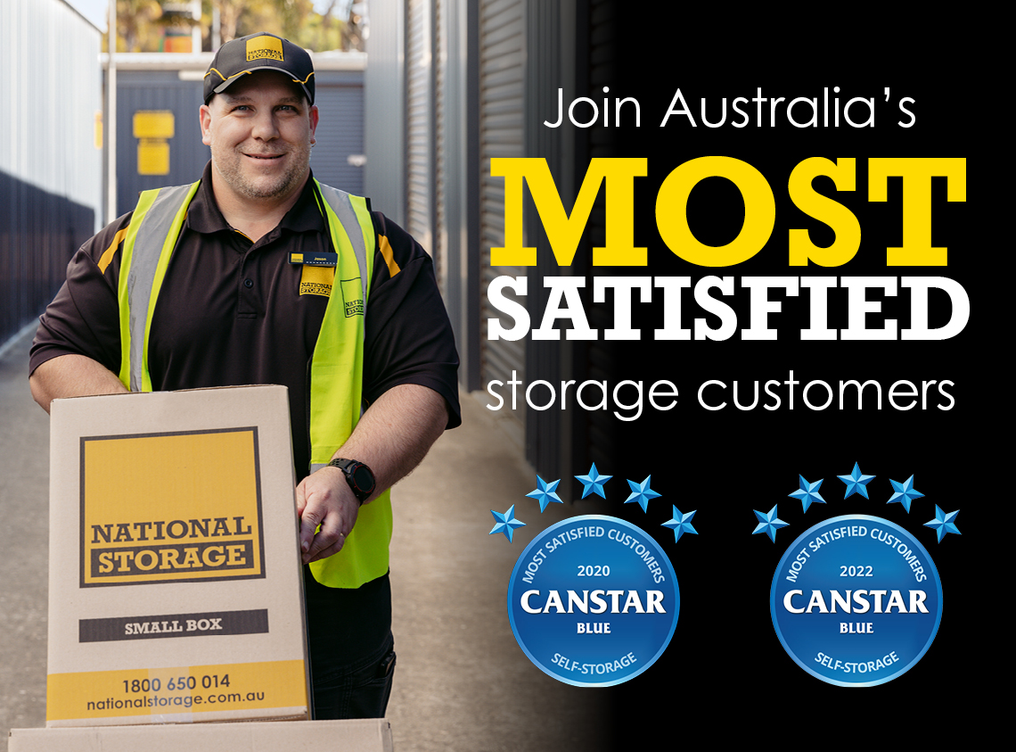 National Storage Wins Canstar Blue Award